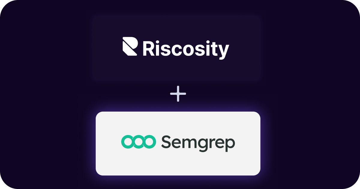 Secure your code and protect your data flows with Riscosity and Semgrep | Riscosity
